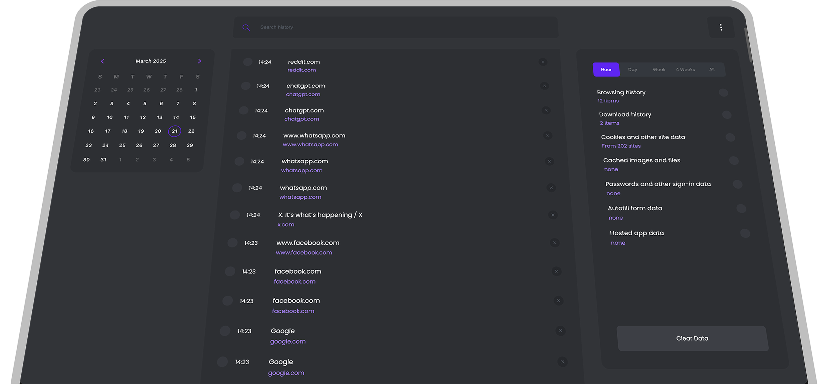 Browser History Plus - Enhanced Browser History Management